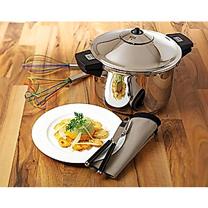 Kuhn Rikon "Colori" 8.74" of Silicone Whisk, Multicolor