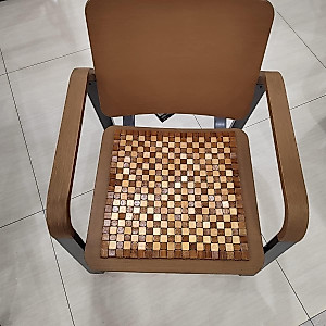 HJJKKH Chair Seat Pad, Summer Office Chair Seat Cushion,Cooling Car Seat Mat, Breathable Cover for Auto Supplies Home Sofa Pads Rayon Derived from Bamboo