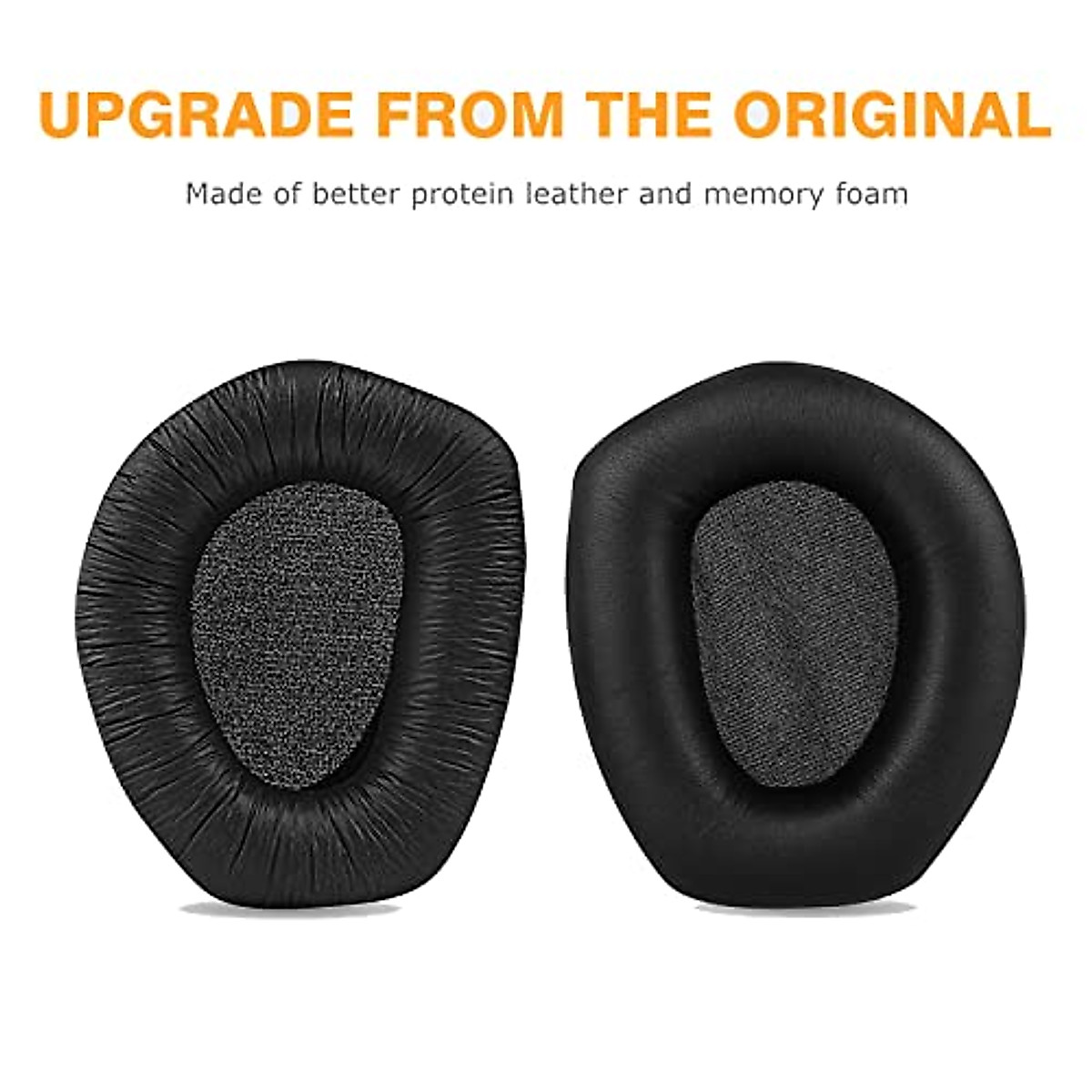 RS 175/HDR 175/TR 175 Replacement Ear Pads Upgrade Headphones Parts, Comfortable RS175 Earpads Cushions Compatible with Sennheiser RS175/RS185/RS195/RS165, HDR175/HDR185/HDR195/HDR165/TR175 Headphones