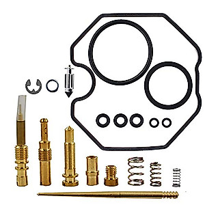 Autoparts New Carb Rebuild Kit Fit for 2006-2014 Honda Recon 250 2x4 & 2x4 ES TRX250TE 250TM