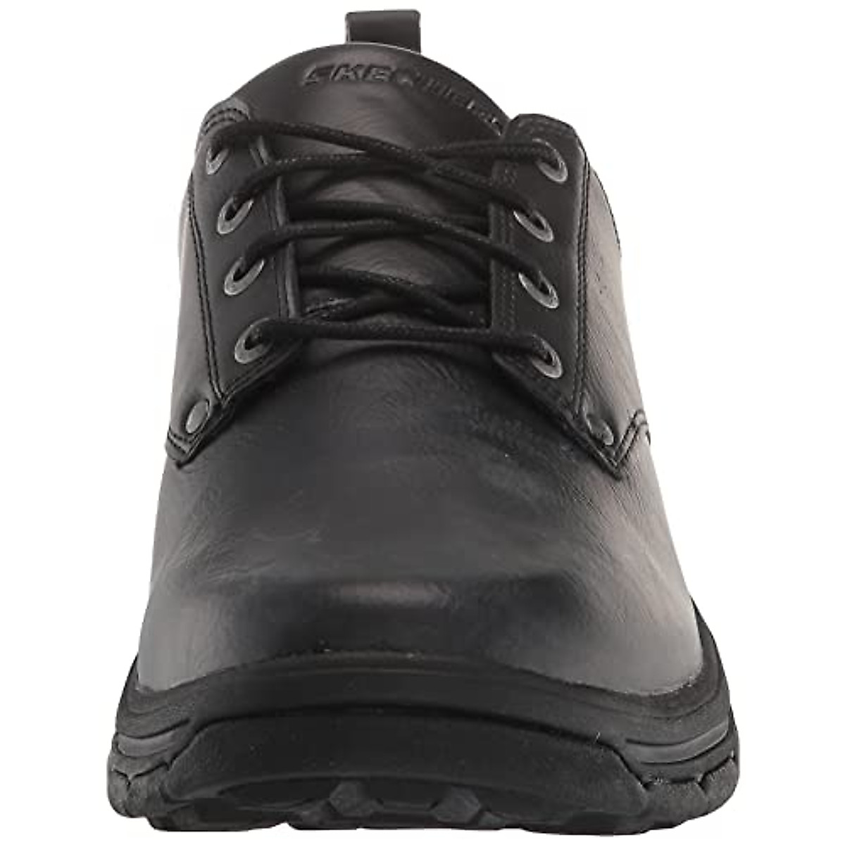 Skechers USA Men's Men's Segment 2.0 Goodyear Rubber Low Profile Round Toe Lace Up Oxford, Blk, 10
