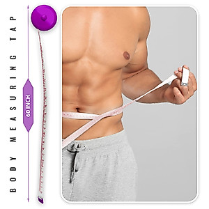 ASA TECHMED Nurse Essentials for Work Starter Kit, Stethoscope, Blood Pressure Monitor, Otoscope, Tuning Forks and More. 18 Pcs Doctor Kit, Nurse Gift (Purple)