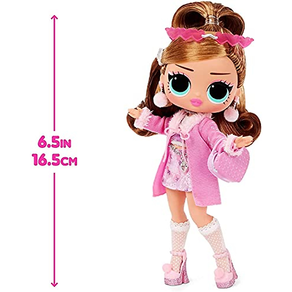 L.O.L. Surprise! Tweens Fashion Doll Fancy Gurl with 15 Surprises Including Pink Outfit and Accessories for Fashion Toy Girls Ages 3 and up 6 inches