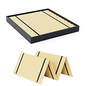 Imperius Heavy Duty Bed Slats for Mattress, Collapsible Box Spring, Bed Support Slats,No Assembly Required,Bed Slats Under Mattress, Full 48 * 60in