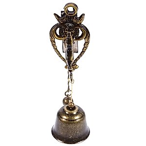 DOITOOL Animal Doorbell Entry Door Bell Welcome Door Bell Outdoor Hanging Decor Antique Door Bell Wind Bells for Outside Gourd Entry Door Chime Household Shopkeeper Dinner Party Zinc Alloy