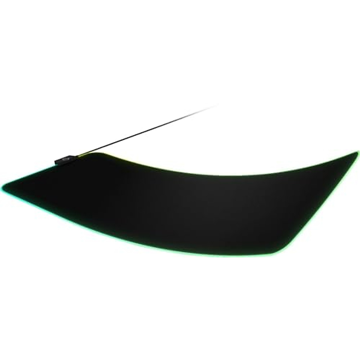 SteelSeries Gaming Mouse Pad 2 Zone RGB Illumination 9cm x 30cm x 0.4cm QcK Prism Cloth XL Black
