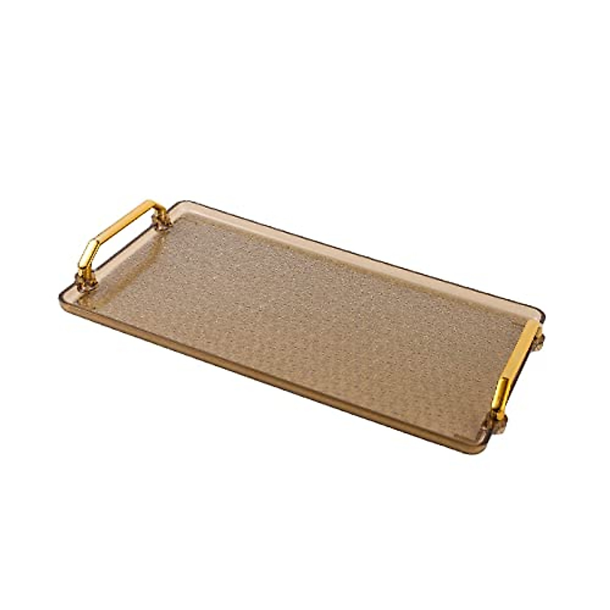 MYCENSE Serving Tray Exquisite Nordic Creative Multi-Function Kitchen Fruit Dessert Tray Bar Pub Serving Board Tray, Brown