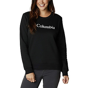 Columbia Women's Logo Crew, Black, Large