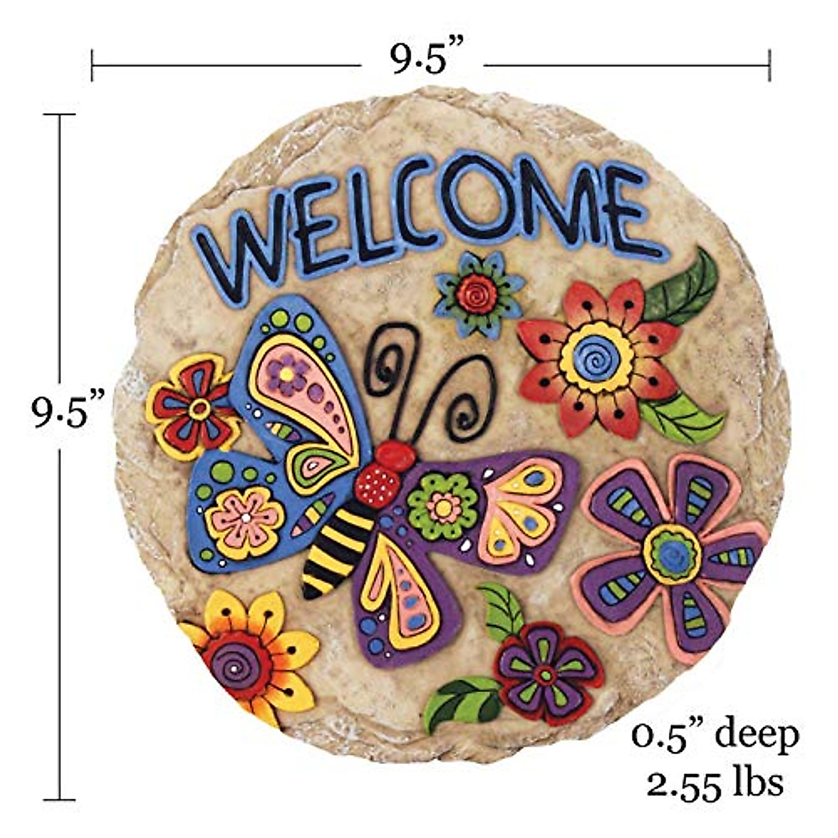 Spoontiques 13262 Butterfly Stepping Stone