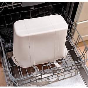 Bellwood Silicone Tote Shoulder Bag for Shopping Grocery Beach Pool Camping, Minimalism Standable Waterproof Washable, White