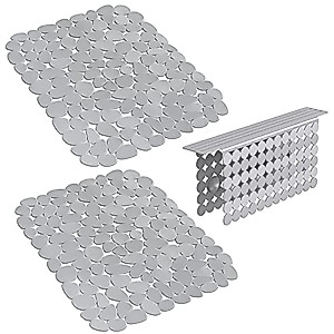Bligli Plastic sink mat and sink saddle mat Sink protector mats for kitchens sinks