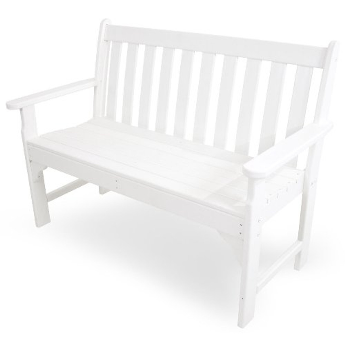 POLYWOOD Vineyard 48" Bench (White)