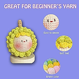 1PCS Milk Cotton Yarn,Yarn for Crochet,Amigurumi Yarn,Crochet Yarn for Crocheting,Cotton Yarn,Soft Yarn for Sweater,Hat,Socks,Baby Blankets(Golden)