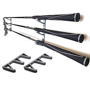[JINTECH] Golf Club Organize Holder, Wall Display, Wall Hanger, Rack, Mount, 3 Clubs display