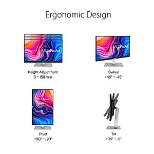 ASUS ProArt Display 27 inches Monitor PA278CV (Renewed)