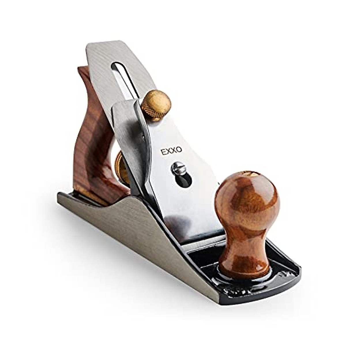 EXXO | No.4 Jack Bench Hand Plane | 9 Inch Plane - 2 Inch Cutter | Adjustable Edge and Hand Planer | Wood Smoothing, (5360)