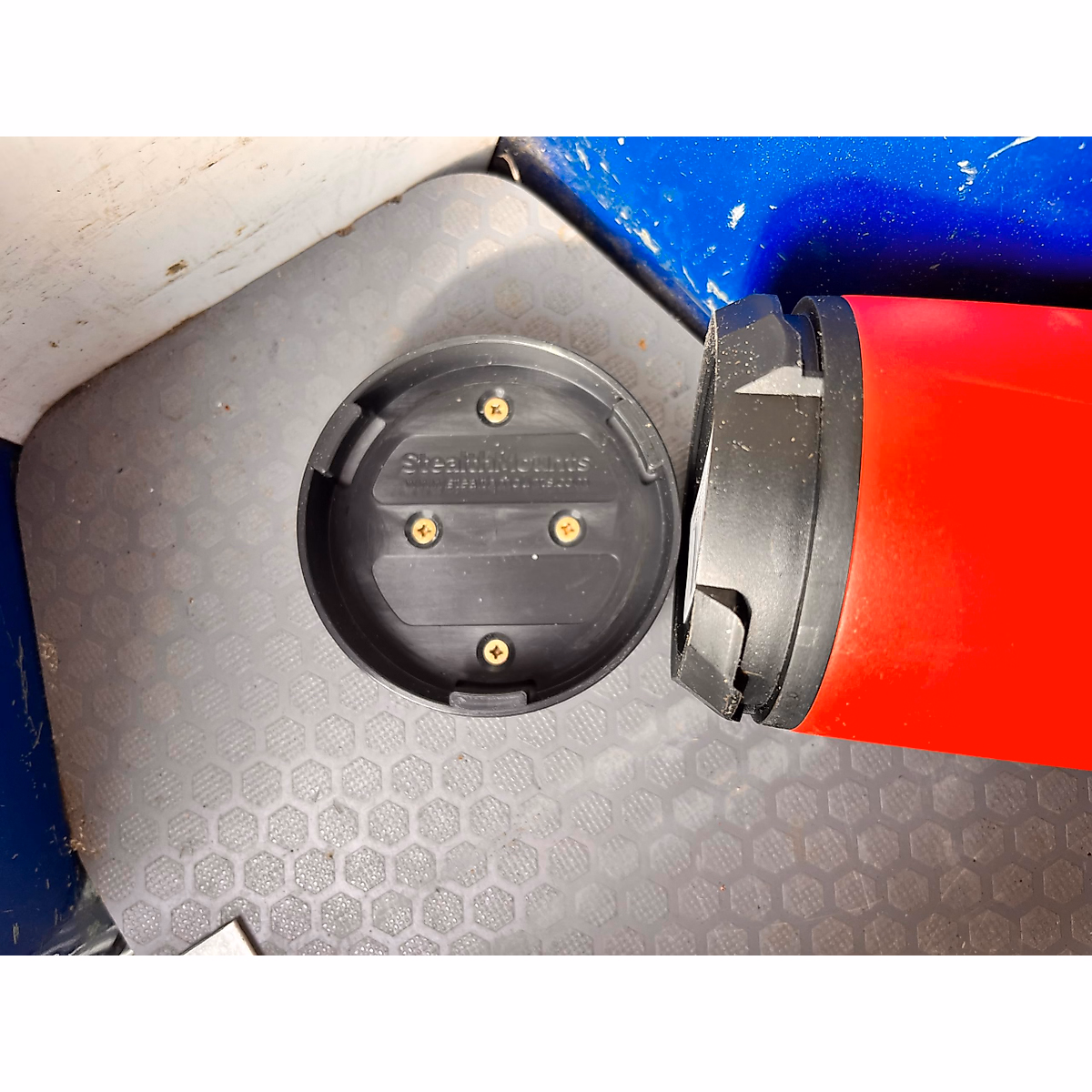 StealthMounts Mount for Packout Tumbler | Compatible with 20oz & 30oz Milwaukee Tumblers | 1 Black Cup Holder Included | Made in the UK