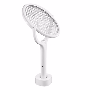 2-Pack Anne Diary Electric Bug Zapper Racket Mosquito Fly Gnat Wasp Killer USB Type-C Rechargeable Swatter Indoor Rotating Head