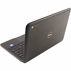 Dell Chromebook 3180 Laptop PC, Intel Celeron N3060 Processor, 4GB Ram, 64GB Solid State Drive, Wi-Fi | Bluetooth, HDMI, USB 3.1 Gen 1, Web Camera, Chrome OS (Renewed) (Non-Touch)