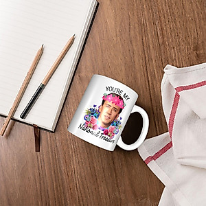 SCSF Coffee Mug For Coffee Lover - You're My National Treasure Tea Cup -11 Ounce