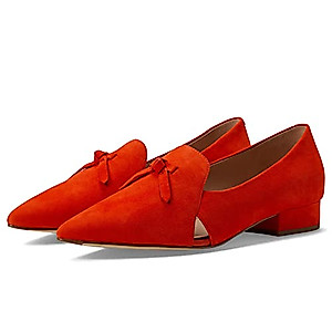Cole Haan Viola Skimmer Red Suede 7 B (M)