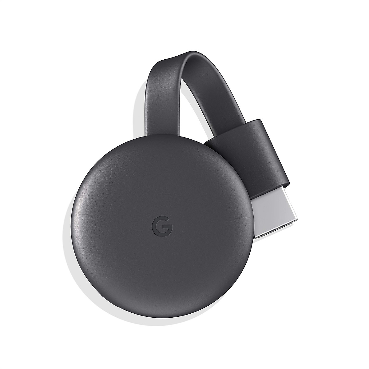 Google Chromecast - Streaming Device with HDMI Cable - Stream Shows, Music, Photos, and Sports from Your Phone to Your TV