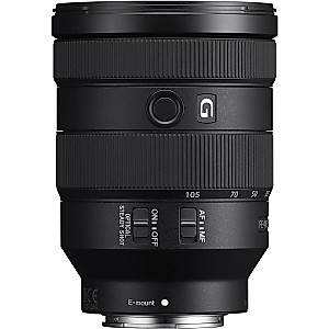 Sony Alpha 7C Full Frame Mirrorless Interchangeable Standard Zoom E-Mount Lens Digital Camera, Silver - Bundle with FE 24-105mm f/4 G OSS Standard Zoom E-Mount Lens
