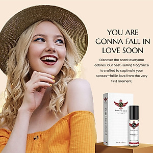 CA Perfume Impression of Number 5 For Women Replica Fragrance Body Oil Dupes Alcohol-Free Essential Aromatherapy Sample Travel Size Concentrated Long Lasting Attar Roll-On 0.3 Fl Oz-X2