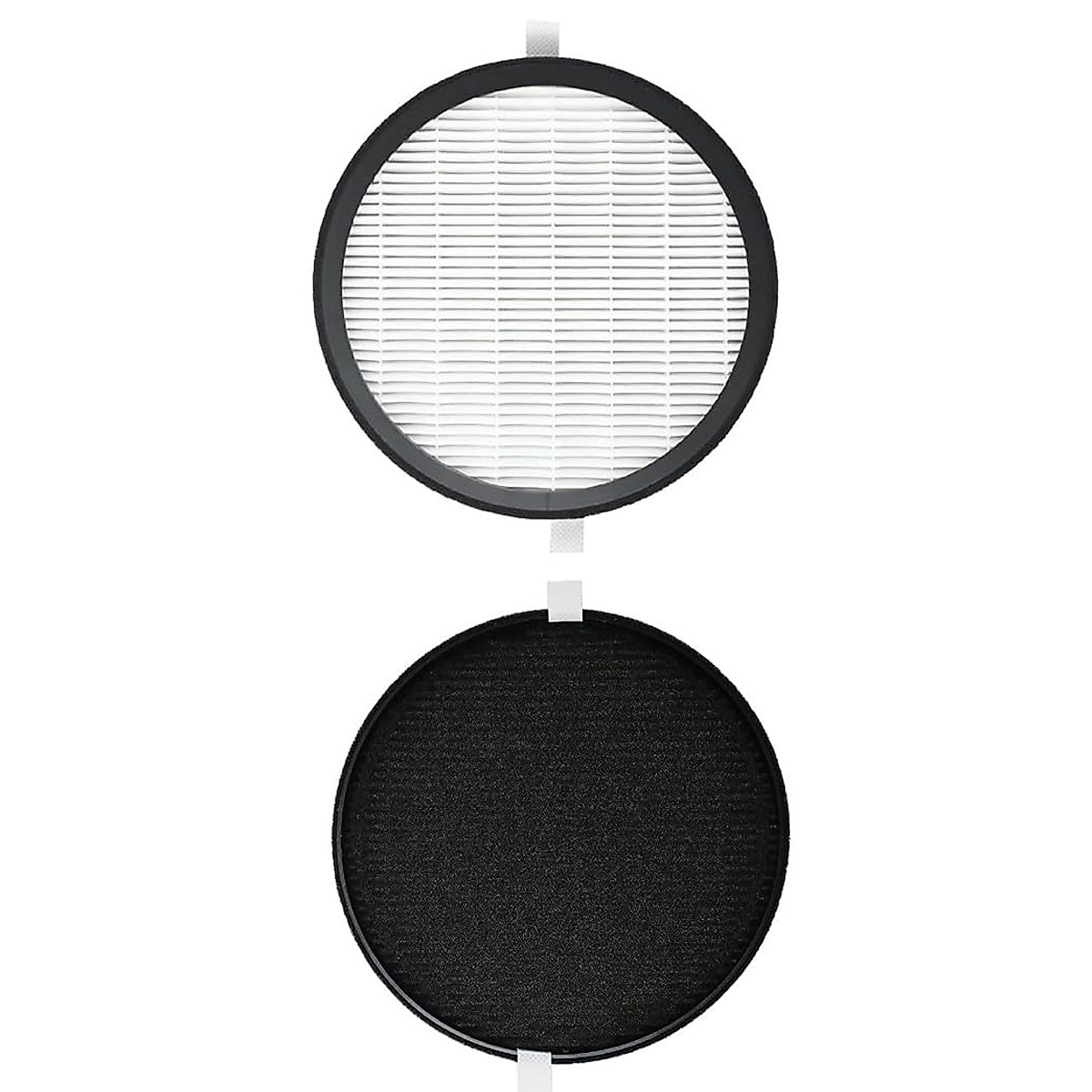 2 Pack of Premium H13 True Hepa Filter Compatible with Pure Enrichment PureZone Halo Air Purifier Model PEAIRDSK Compatible with Sharper Image Personal Air Purifier Item # 207073 207009