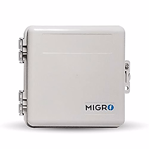 Migro Outdoor Smart Wi-Fi Outlet Box, Heavy Duty 50A Resistive 240VAC 40A 10HP Pool Heater, Wireless Pump Control, Timer Switch, Compatible with Smart Phone, Alexa, Google Home, IFTTT UL Listed