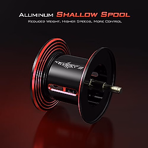 KastKing Sharky III Baitcasting Reel, Gear Ratio 7.2:1, Right Handed