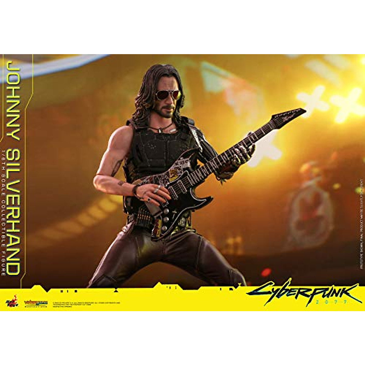 Hot Toys 1:6 Johnny Silverhand - Cyberpunk 2077, Multicoloured