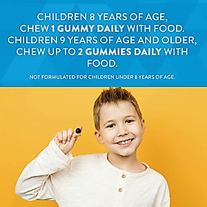 Nature's Way Kids Cool, Calm & Collected, Ages 8+, Grape Flavored, 40 Vegetarian Gummies