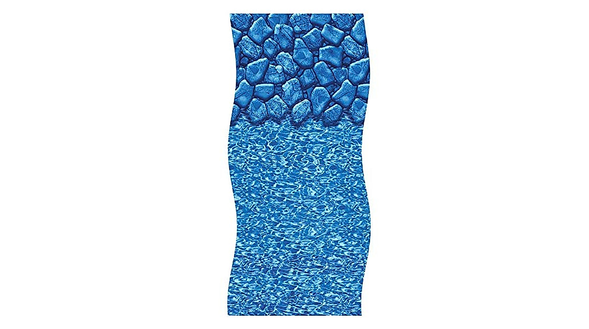 16x24 Rectangle Beaded Pool Liner | Kayak Pools | Boulder Swirl