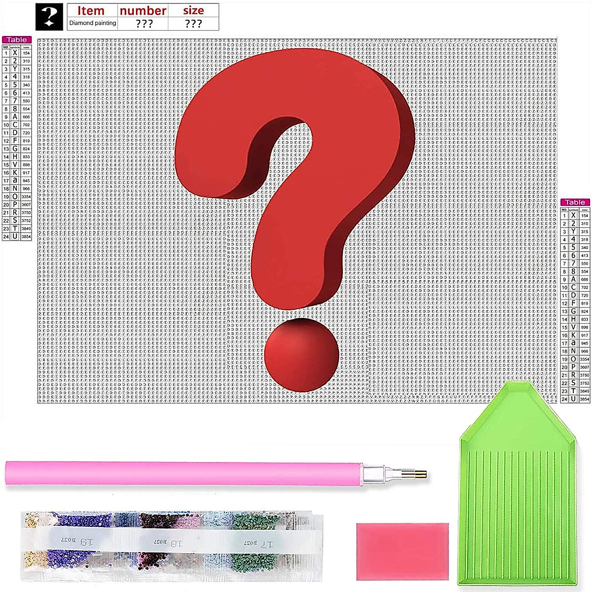 eniref 5D Diamond Painting Kits for Adults - Paint with Diamonds Full Round Drill 5D Diamond Dots Craft Diamond Art Kits - Home Wall Decor and Adults Kids DIY Gift(Succulents 12 X 16 inch)