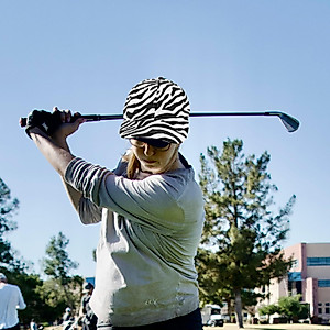 VALICLUD Cow-Stripe Baseball Cap Zebra Print Peaked Cap Cotton Linen Peaked Hat Outdoor Sun Hat for Women Girls White