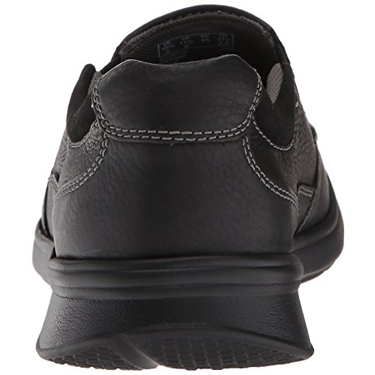 Clarks Men's Cotrell Free Shoe, black oily leather, 13 Wide US