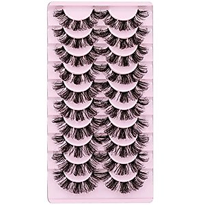 Lash Clusters D Curl Individual Cluster Lashes 100 pcs Fluffy Wispy Mink Lashes Extensions False Eyelashes DIY Lash Pack by EYDEVRO