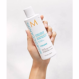Moroccanoil Extra Volume Shampoo and Conditioner Bundle, 8.5 Fl. Oz Set