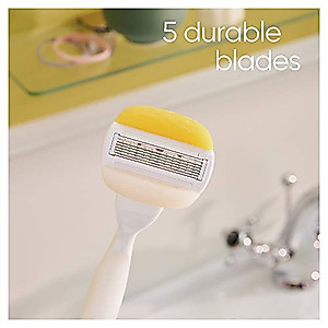 Gillette Venus with Olay Comfortglide Women's Razor Blade Refills, 4 Count, Womens Razors / Blades