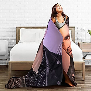 Sebastian Stan Ultra Soft Micro Fleece Blanket All Season Fuzzy Warm Throw Blanket for Sofa Chair Couch Bed