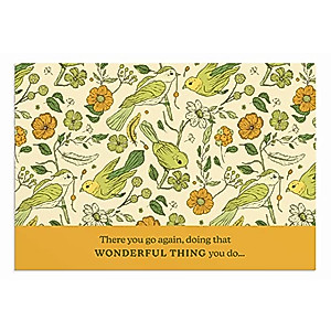 DaySpring - Birthday Birds - 4 Botanical Bird Designs Assortment with Scripture - 12 Happy Birthday Boxed Cards & Envelopes (U0056)