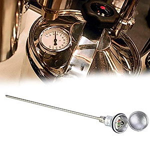 1/2" NPT Thread Thermocouple Terminal Head RTD PT100 Stainless Steel Temperature Sensor Probe (400mm)