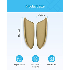 UMISHI 2008 2009 2010 2011 2012 Accord Sedan Center Console Armrest Cover & Front Door Panels Armrest (Beige)