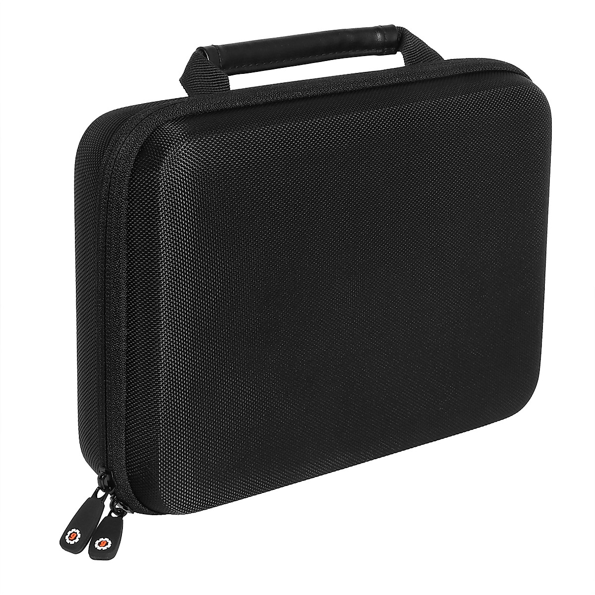 Professional Portable Recorder Case with DIY foam inlay for ZOOM H1, H2N, H5, H4N, H6, F8, Q8 Handy Music Recorders, Charger, Mic Tripod Adapter and Accessories (Polyester Black)