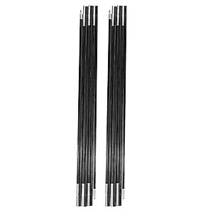 Tihebeyan Tent Pole, Fiberglass Adjustable Replacement Poles Rods Awning Frames Kit