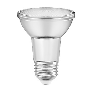 Sylvania LED TruWave Natural Series PAR20 Light Bulb, 50W Equivalent, Efficient 6W, Medium Base, Dimmable, 5000K, Daylight - 1 Pack (40921) White