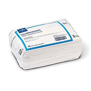 Medline Extrasorbs Premium Underpads, Disposable Bed Pads for Adult Incontinence, 30x36" (25 Count)