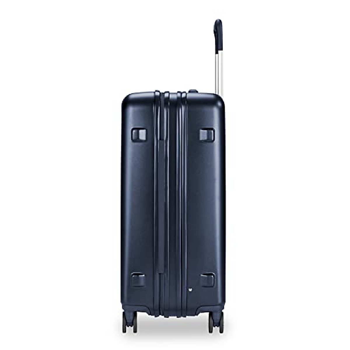 Briggs & Riley Sympatico Hardside Medium Spinner Luggage, Matte Navy, 27-Inch Checked