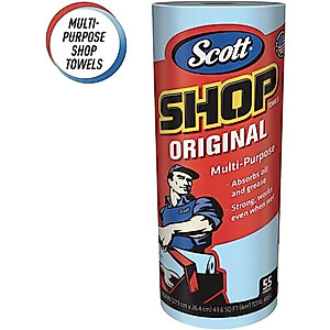 Scotts Kimberly Clark 75146 Blue Shop Towels On A Roll Bundle44; 6 Pack